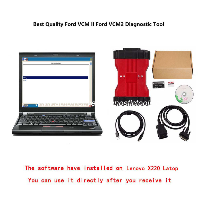 Mejor calidad Ford VCM II Ford VCM2 herramienta de diagnóstico V130 con ...
